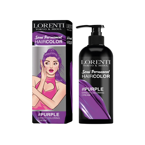 LORENTI COLORANT SEMI PERMANENT PURPLE 200ML - Full Business